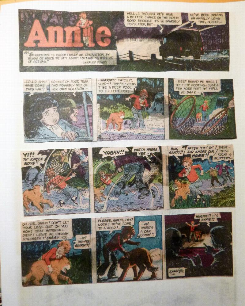 'Annie' - Comic Strip Album with 850+ Strips from 1979